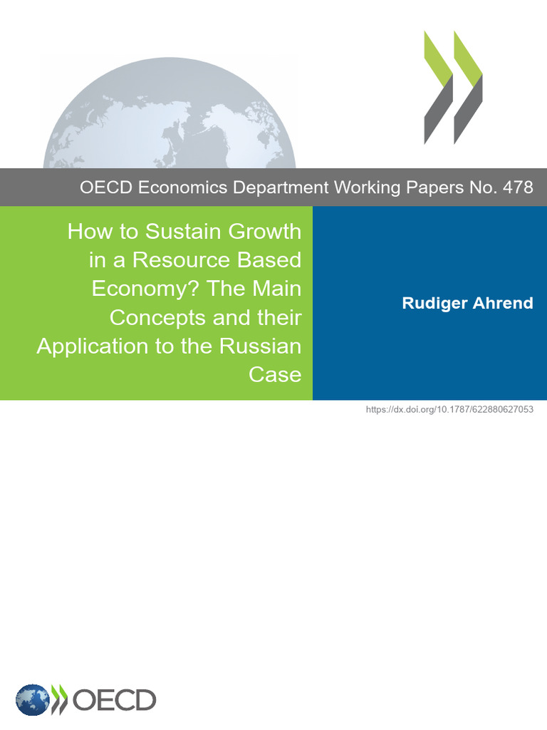 Growth in Resourse Based Economy | PDF | Exchange Rate | Taxes
