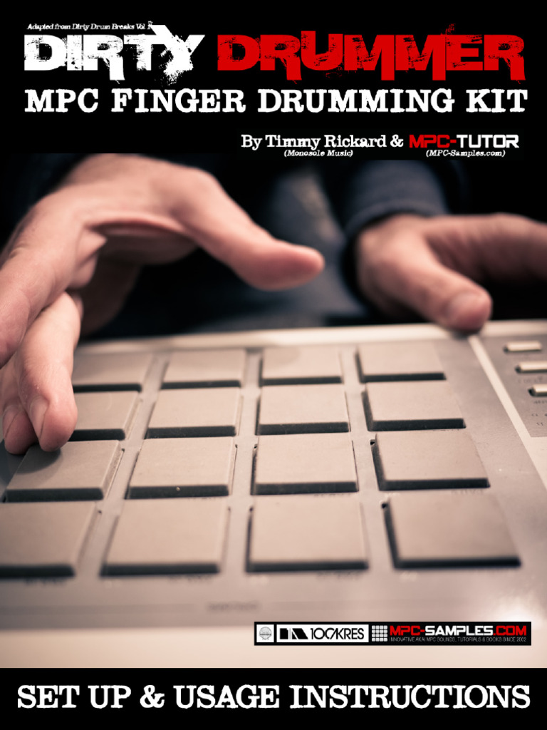 Dirty Drummer Setup Guide | PDF | Drum Kit | Music Technology