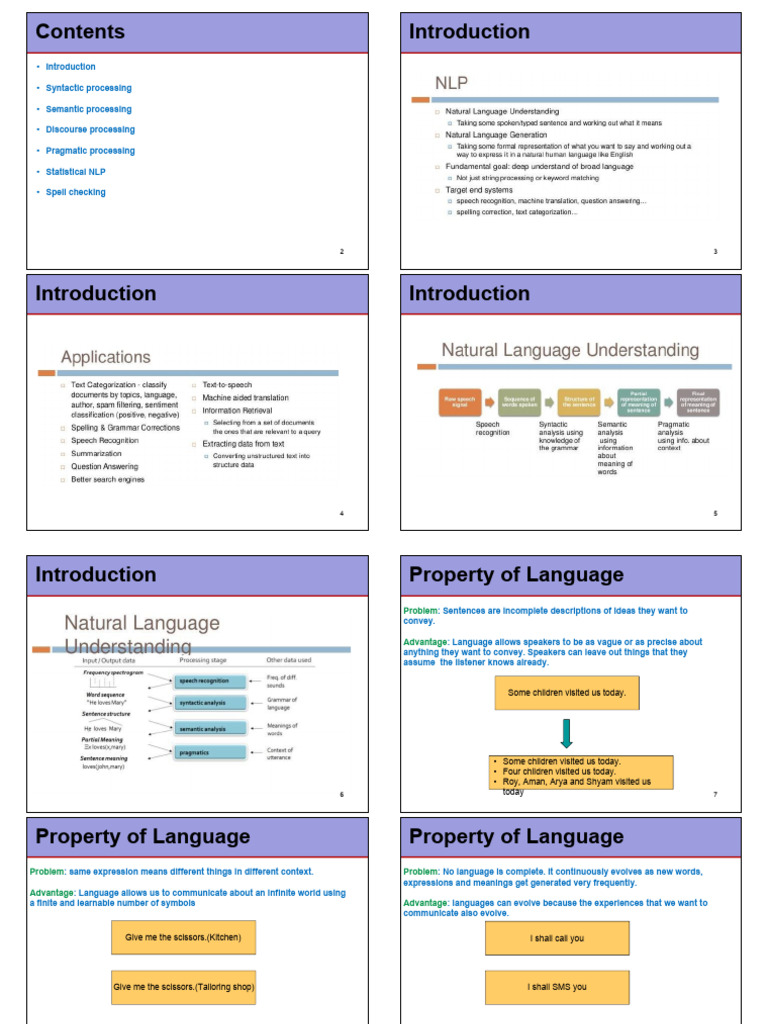 AI Module5 NLP | PDF | Parsing | Syntax