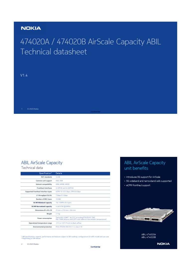 ABIL_AirScale_Capacity _Datasheet | PDF | Trademark | Computing