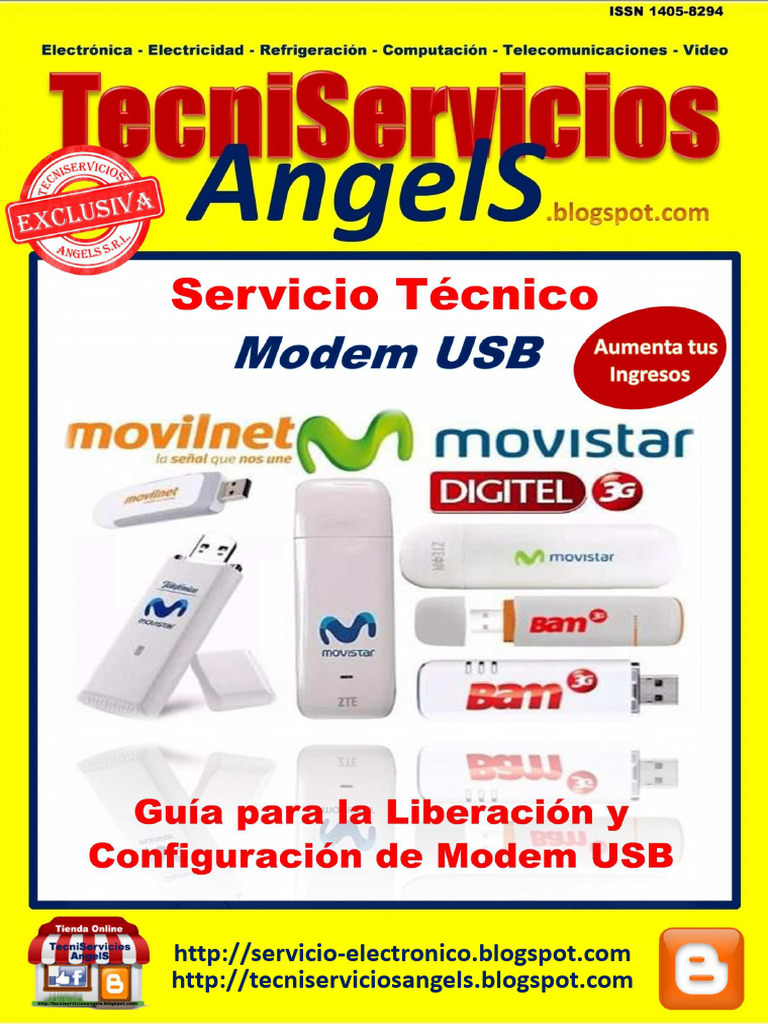 Guía Liberar - Configurar Modem | PDF | Módem | Internet