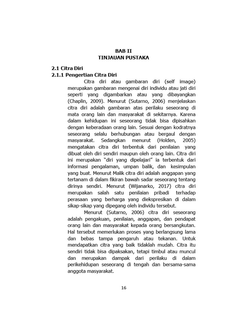 Aspek dan Faktor Citra Diri Individu | PDF