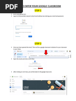 Steps For Accessing Live Sessions | PDF