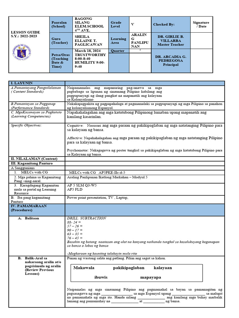 Ap 5 Q3 March7 2024 | PDF