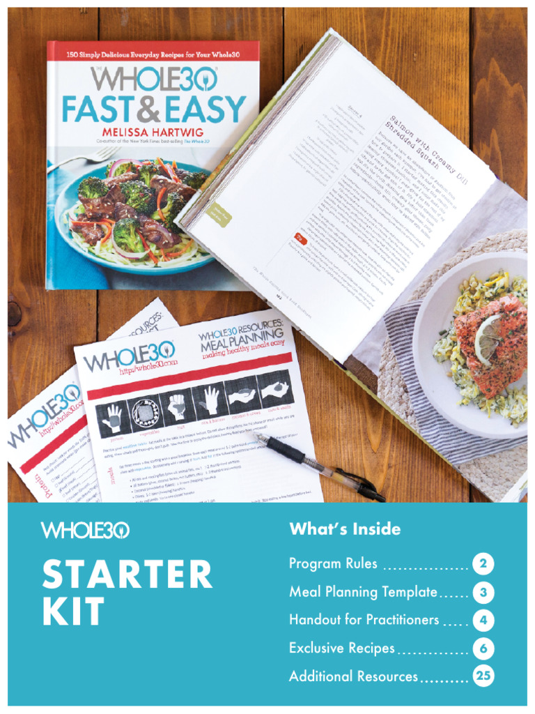 Whole30 Starter Kit | PDF | Grilling | Teaspoon