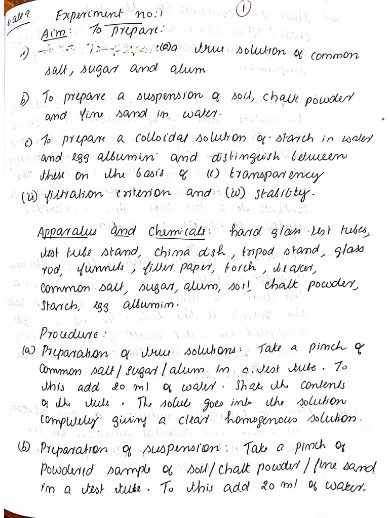 Class 9 Practicals | PDF