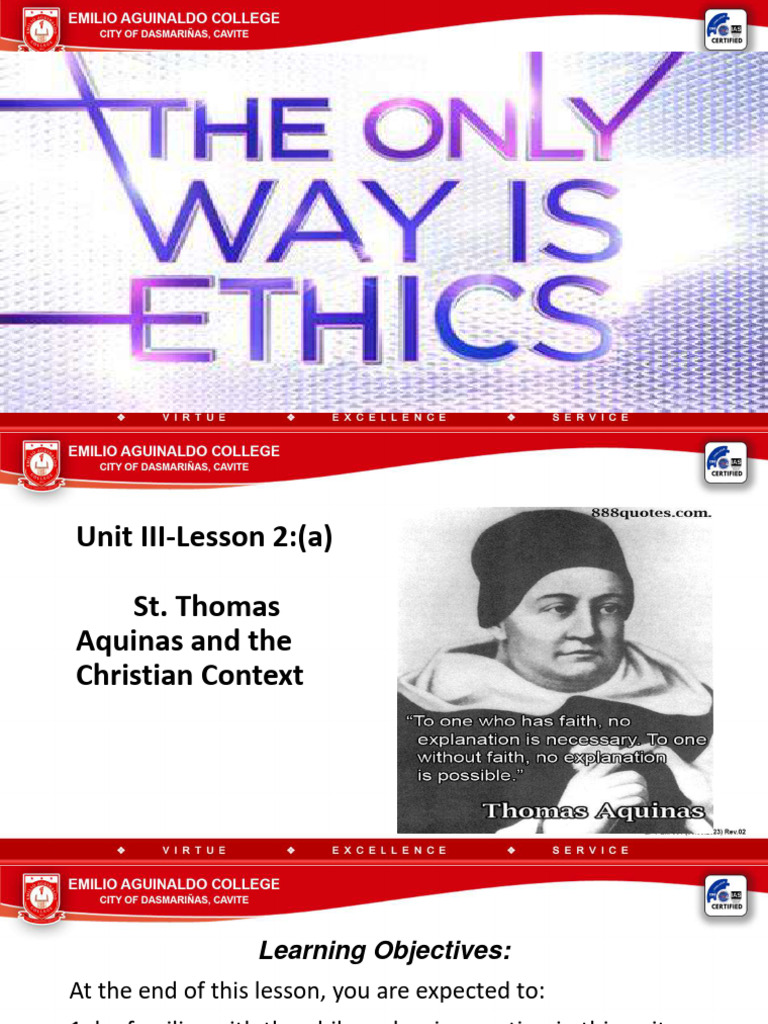 Aquinas: Ethics in Christian Context | PDF | Thomas Aquinas | Natural Law