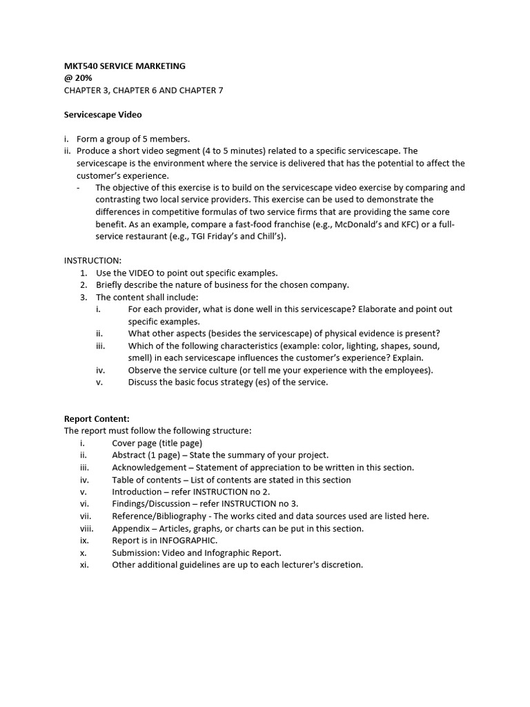 MKT 540 - GROUP ASSIGNMENT CASE STUDY | PDF