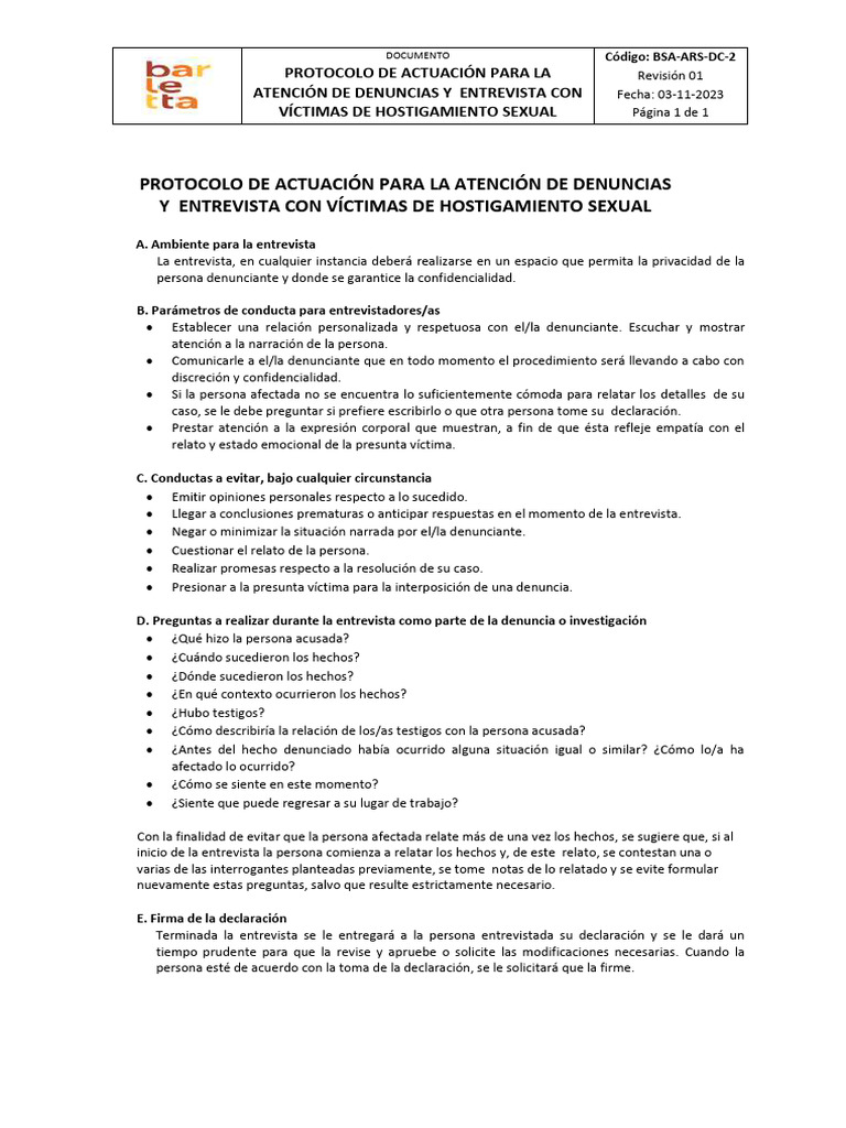 Ars Arh DC 2 Protocolo | PDF | Derecho