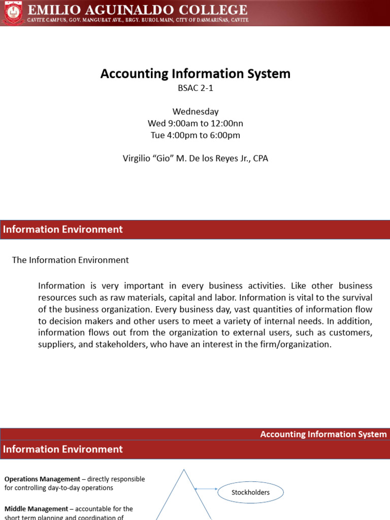 Ais 1 1 Pdf System Information