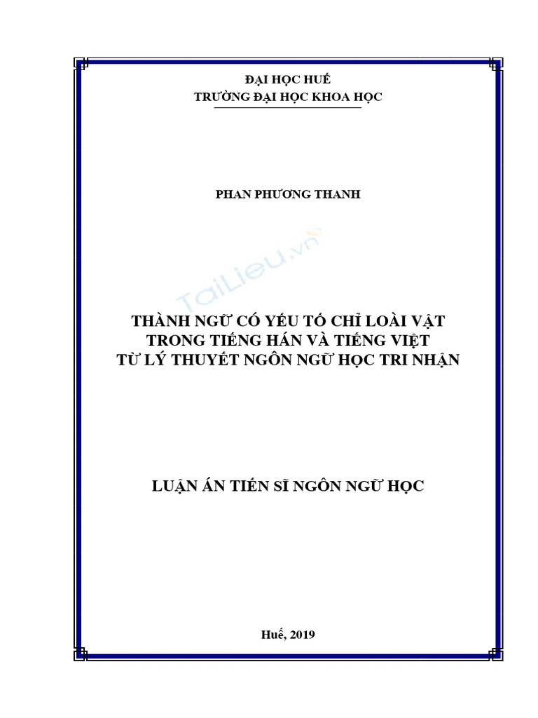 Tailieuxanh Hanh Ngu Co Yeu To Chi Loai Vat Trong Tieng Han Va Tieng Viet Tu Ly Thuyet Ngon Ngu ...
