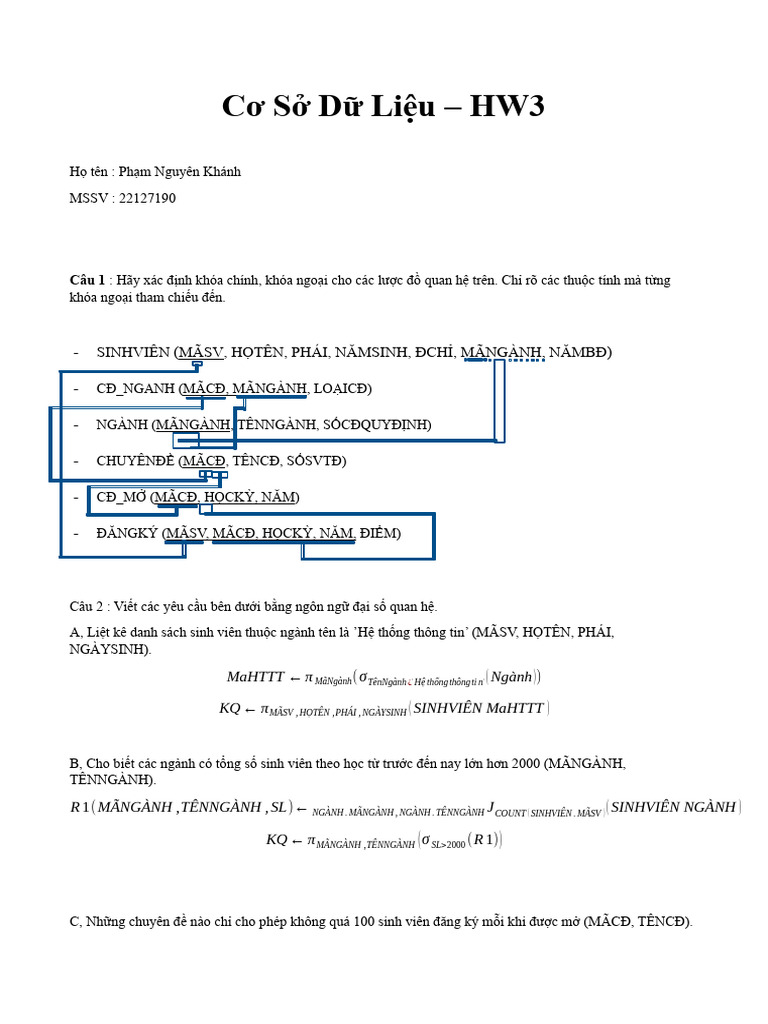 PhamNguyenKhanh HW3 | PDF