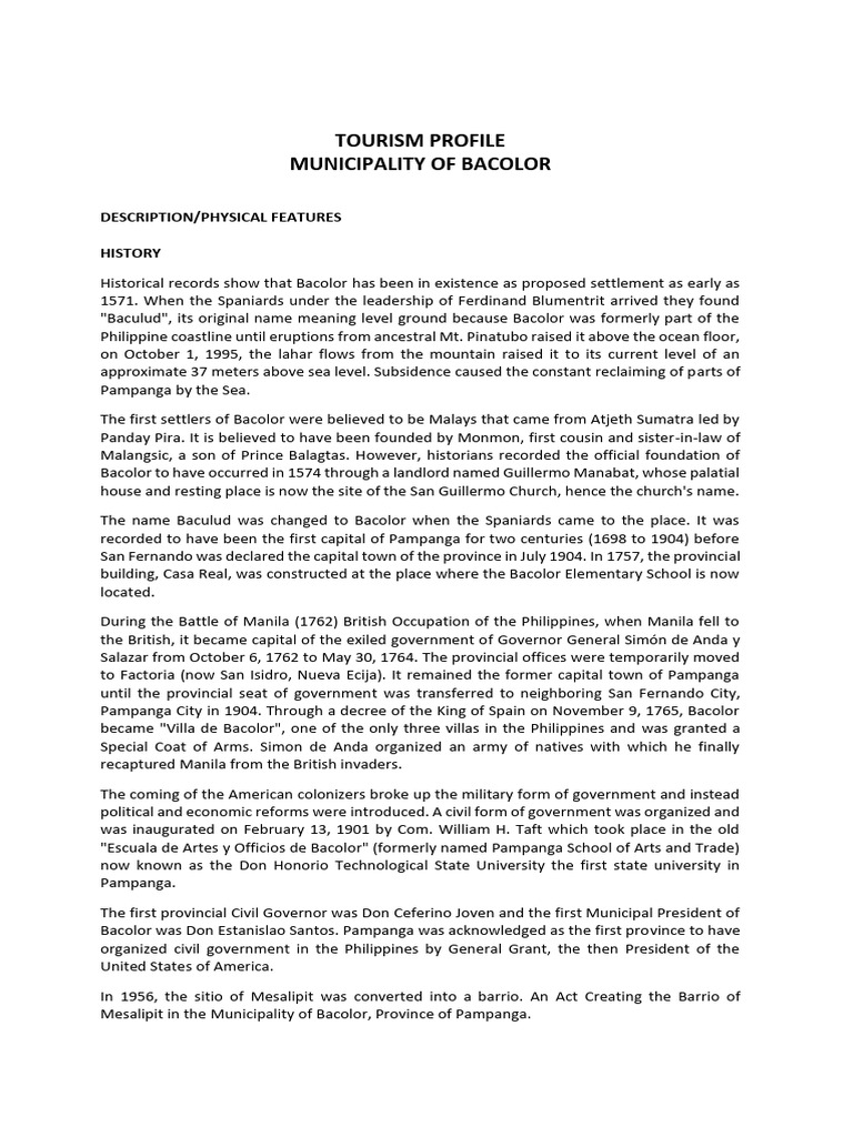 Tourism Profile Updated FINAL 2022 | PDF | Social Science