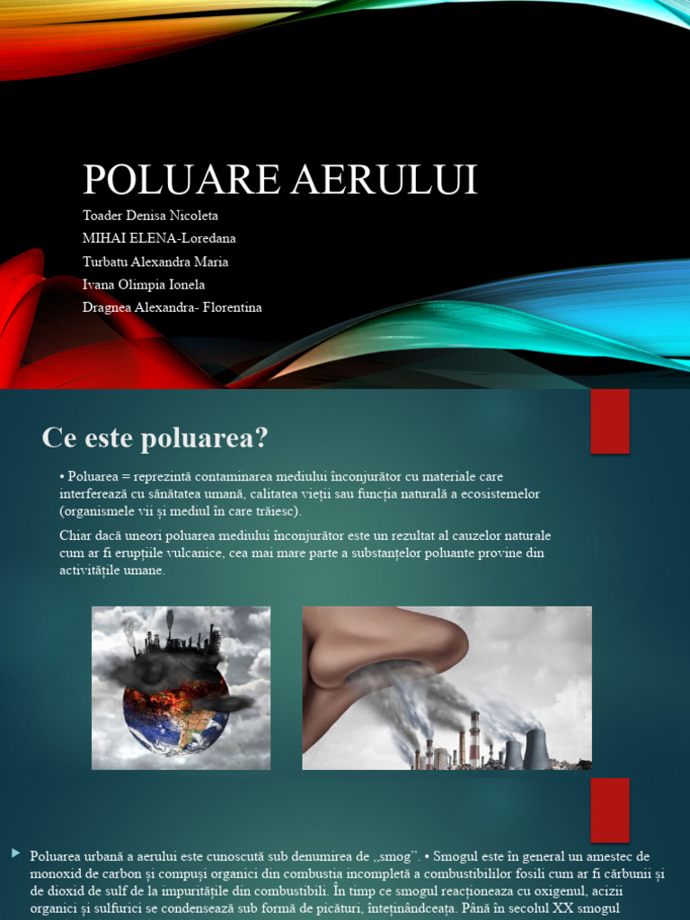 Poluarea Aerului | PDF