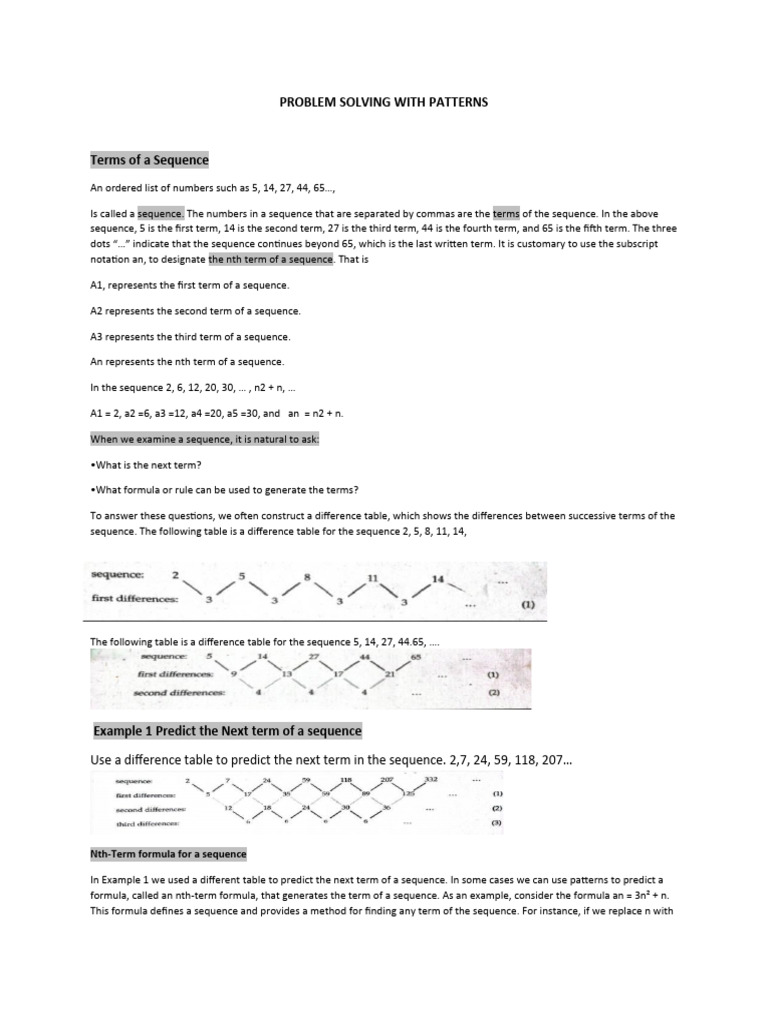 Math Group 2 | PDF | Sequence | Triangle