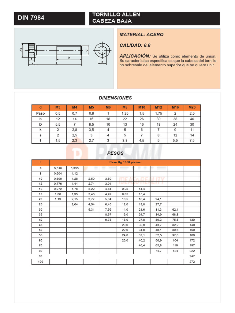 DIN-7984.ai | PDF | Metalurgia