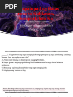 Filipino 6 Activity Sheets w5 | PDF