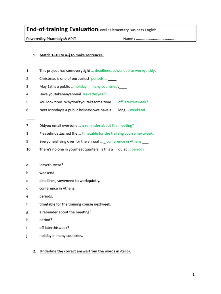 APLT Final Eval Karima Gardabou | PDF