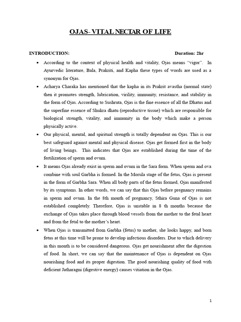 OJAS AAIP | PDF | Ayurveda