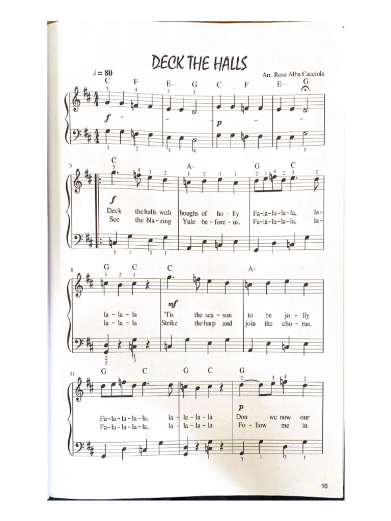 Deck The Halls | PDF