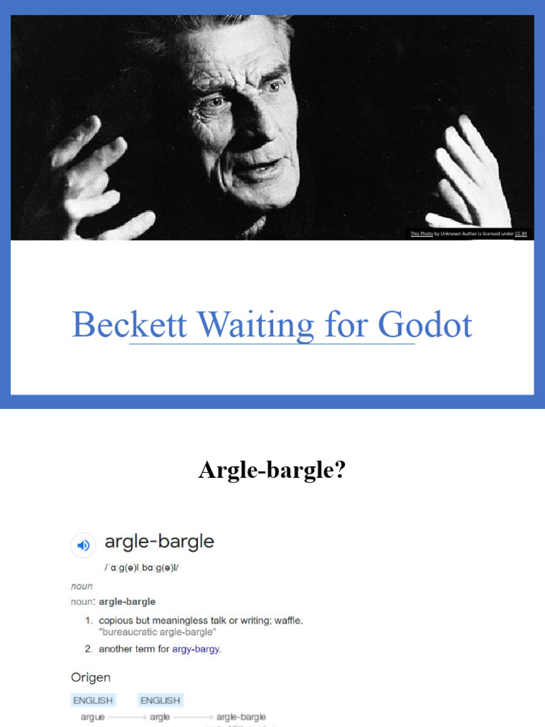 Beckett Waiting For Godot Revision | Download Free PDF | Samuel Beckett ...