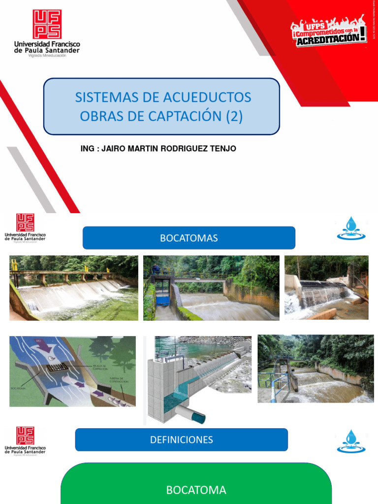 Bocatoma de Fondo | PDF | Agua subterránea | Agua