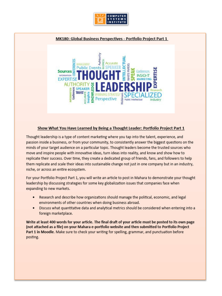 MK180 Portfolio Project Part 1.docx Done by Bell | PDF | Market ... MK180 Portfolio Project Part 1.docx Done by Bell | PDF | Market ...