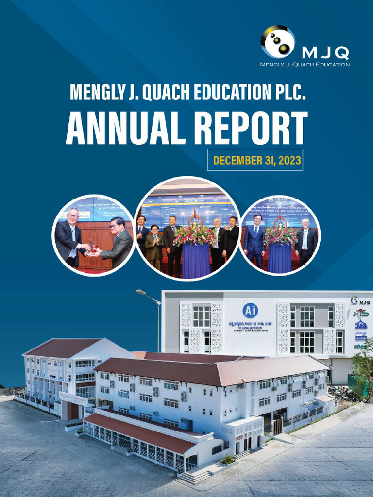 MJQE - Annual Report - 2023 - EN | PDF | Taxes | Financial Statement