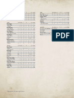 Mordheim Roster v2 (Editable) | PDF | Role Playing Games | Gaming