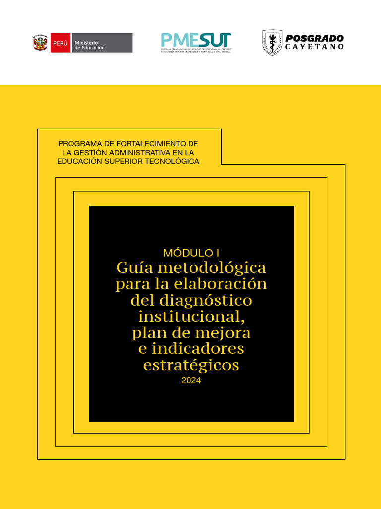Guia Modulo 1 Al21marzo24 | PDF | Planificación | Planificación estratégica