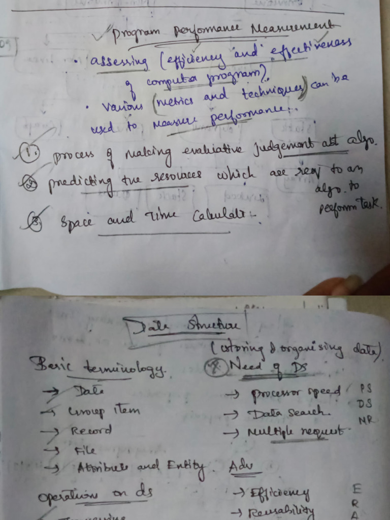 ads unit 1 | PDF | Combinatorics | Mathematical Analysis