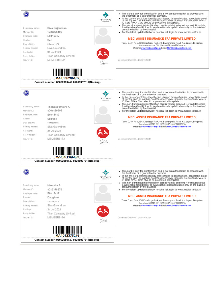 Ecard - 2024-04-03T161356.891 | PDF | Identity Document | Access Control