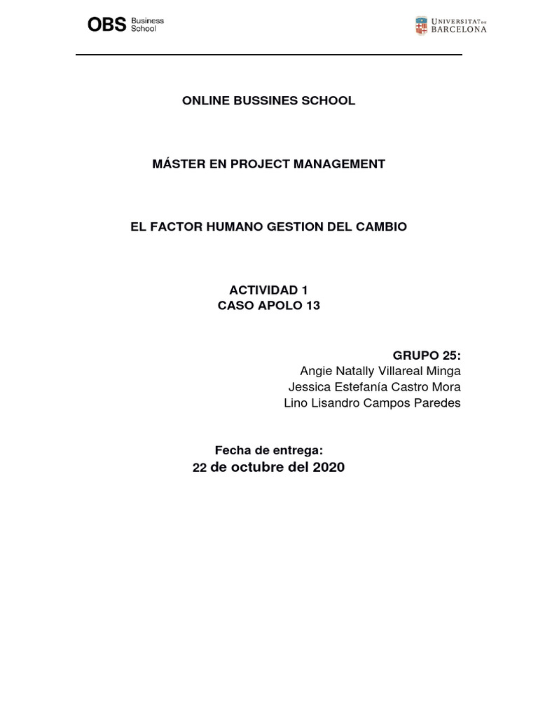 G25 FH Caso Apolo 1 PDF | PDF | Programa Apolo | Nasa