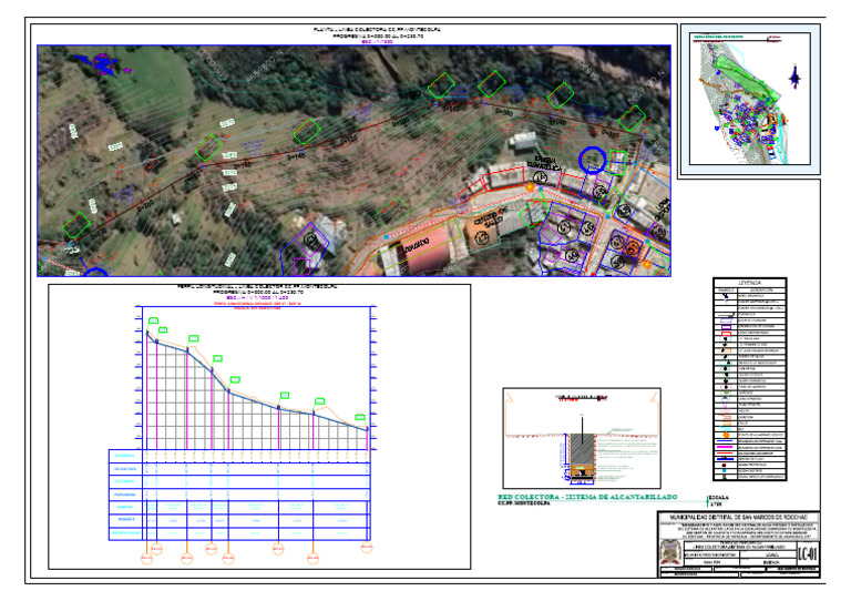ACAD-PLANO PLANTA GENERAL - L ADUCCION - L COLECTORA-ULTIMO Layout1 | PDF