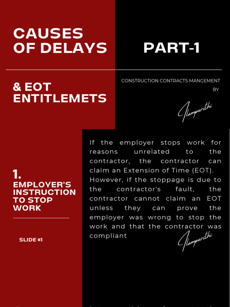 Causes Delays Part1 | PDF | Business