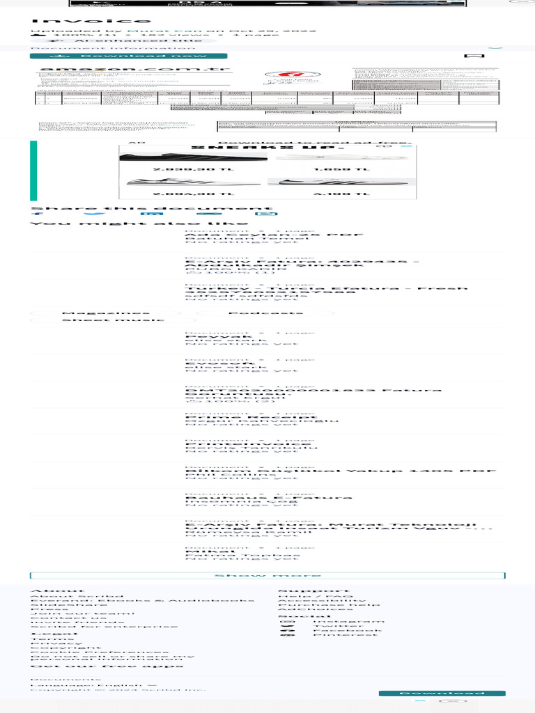 Invoice PDF | PDF | Scribd