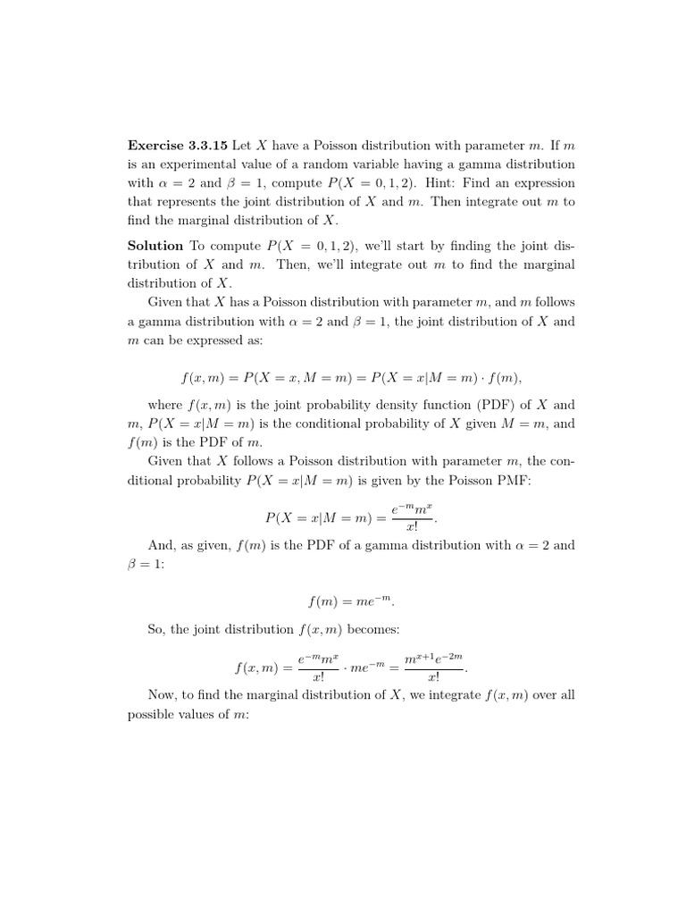 3 3 15 | PDF | Probability Density Function | Probability Distribution