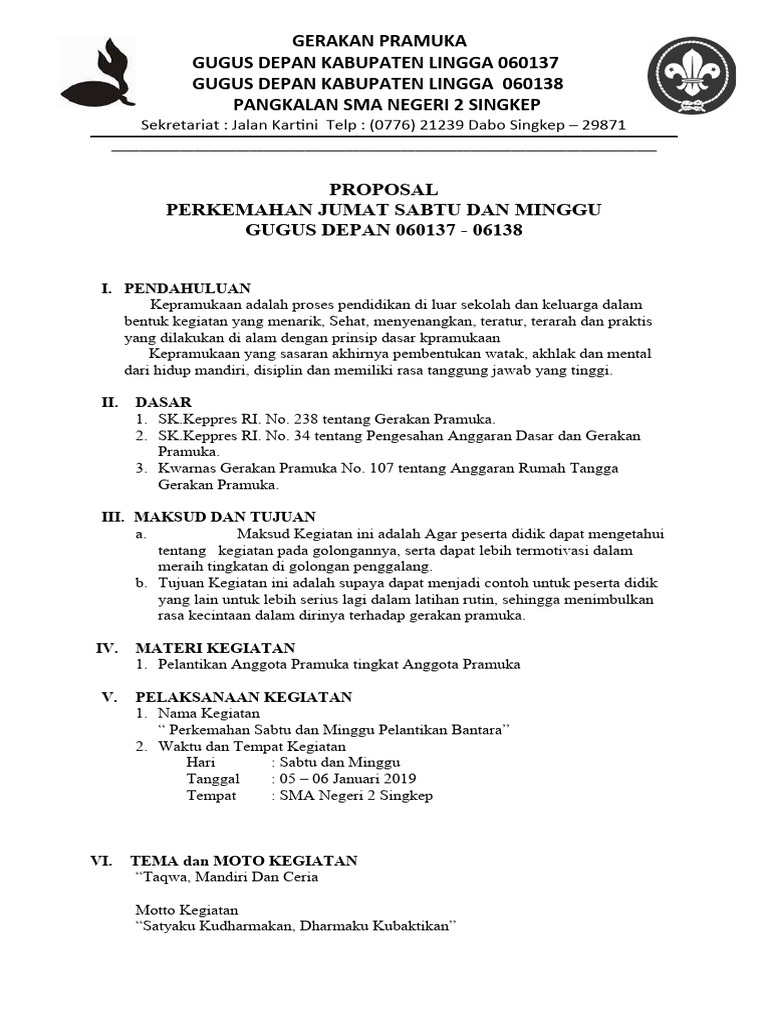 Proposal Perjusami | PDF
