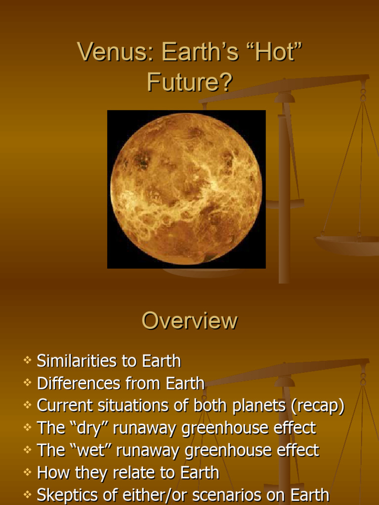 Venus Presentation | PDF | Greenhouse Effect | Atmosphere Of Earth