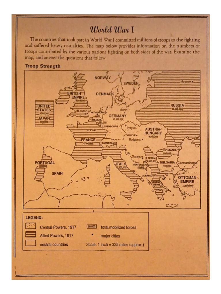 Kami Export - Terry Brown - After WW 1 Map | PDF | World War I | Central Powers