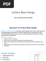 Underground Blast Design Guide | PDF