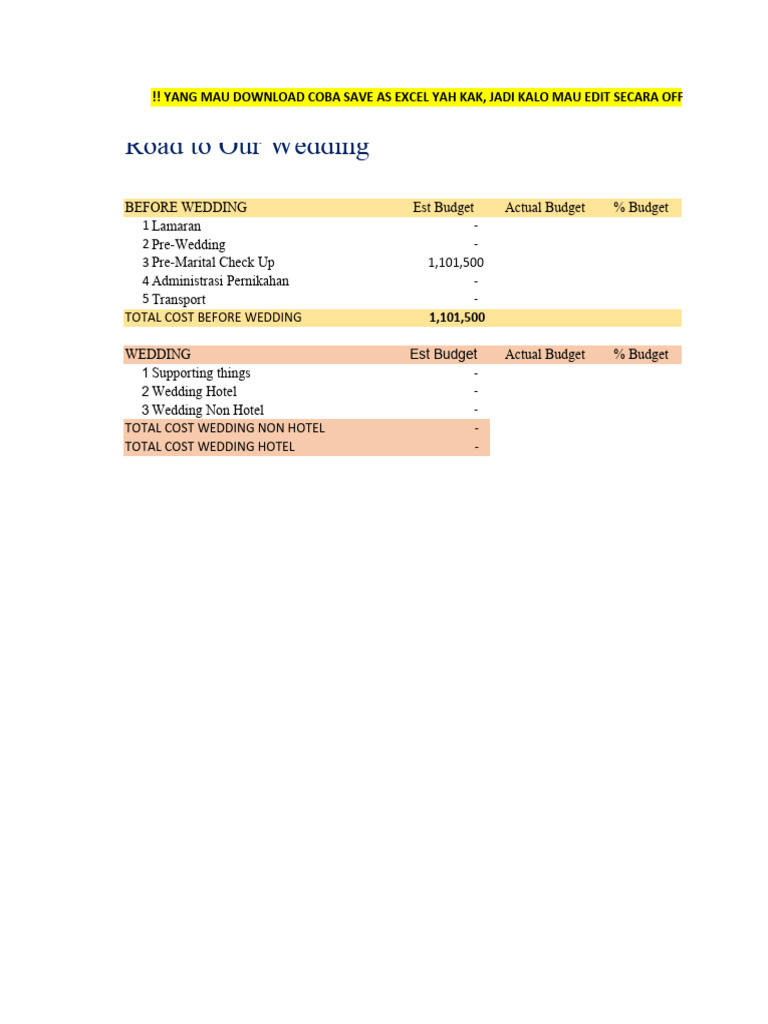 Shared - Wedding Planner and Tracking | PDF | Wedding | Fashion Related ...
