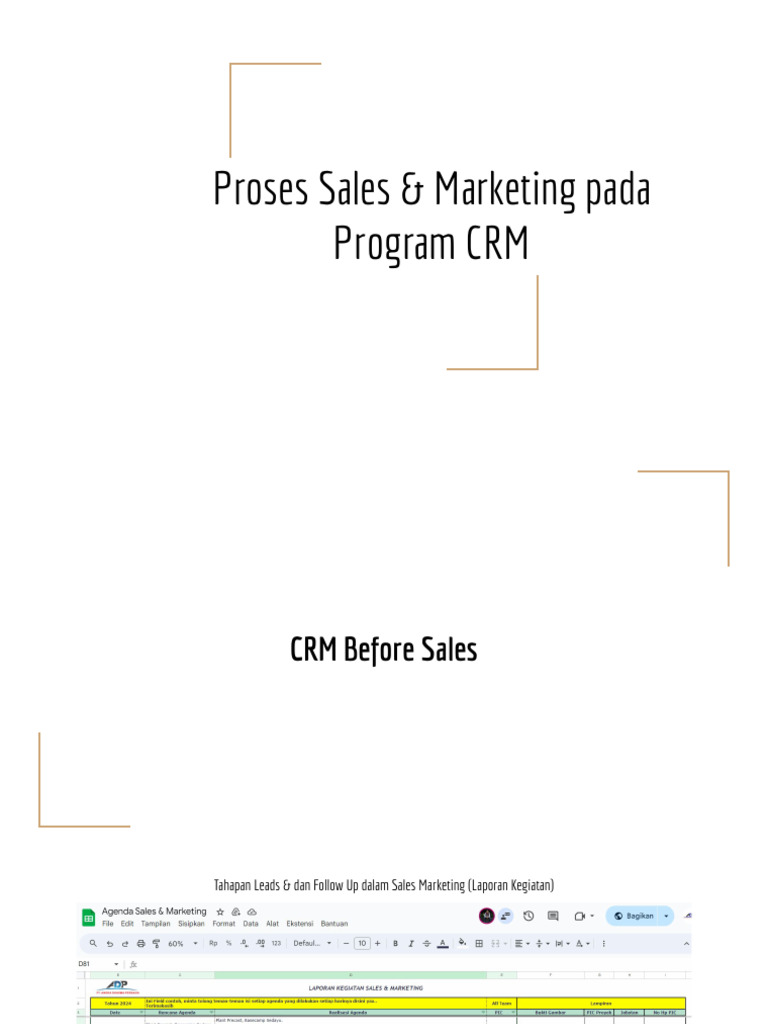 CRM dan Alur Sales PT Aneka Dharma | PDF | Bisnis | Komputer