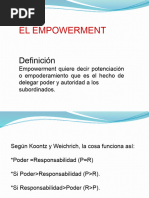 Elementos y Fases de La Implementación Del Empowerment - GV | PDF ...