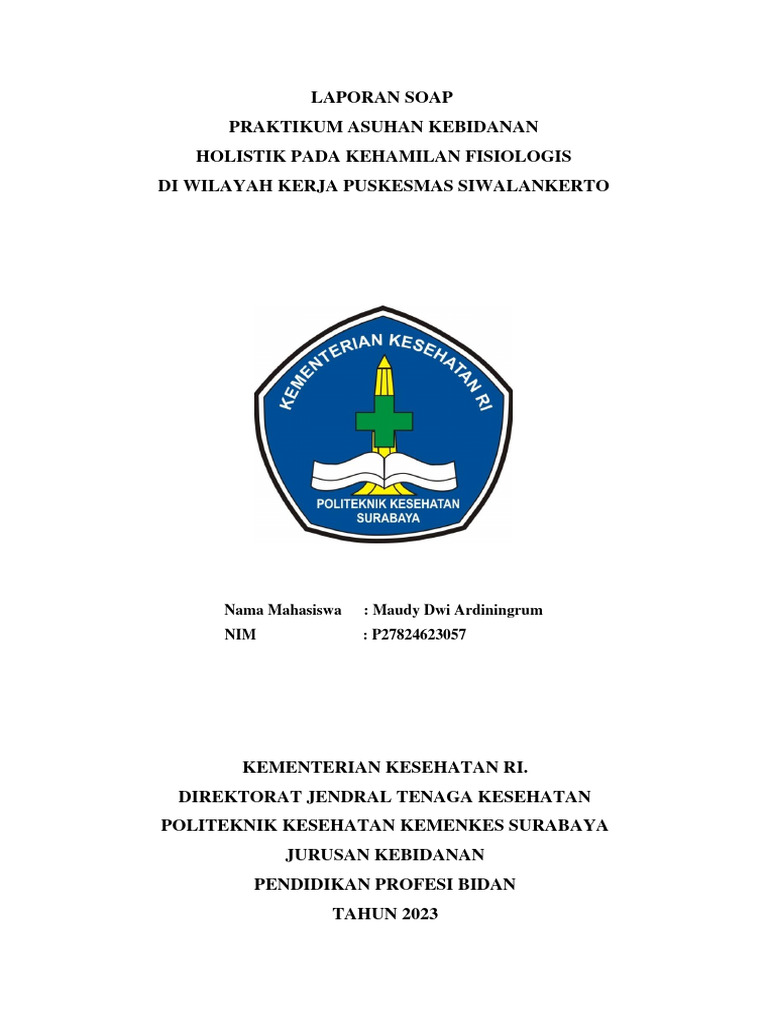 Laporan Soap Anc TM 1 | PDF