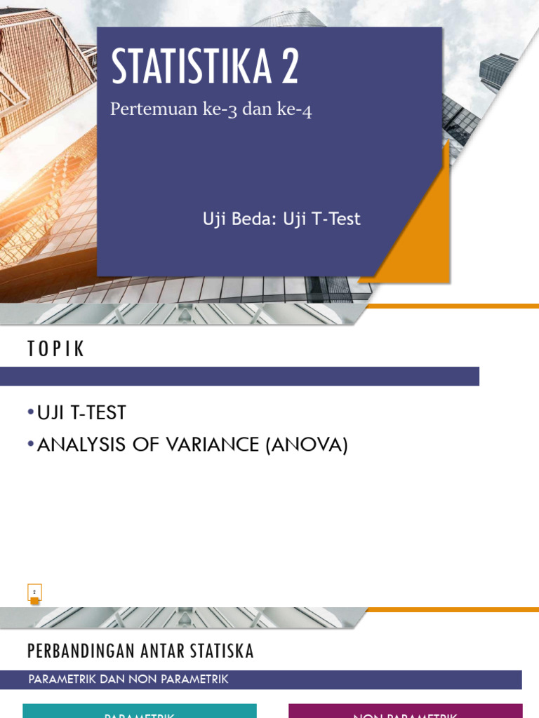 Uji Beda T Test Pdf