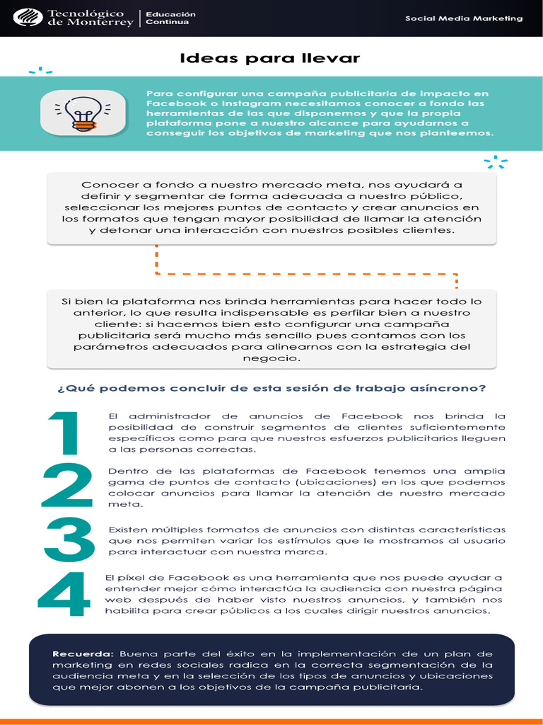 MD06-12INF Ideas para Llevar | PDF | Facebook | Publicidad