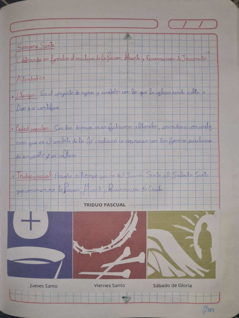 Semana Santa-Linea de Tiempo | PDF | Liturgia cristiana oriental ...