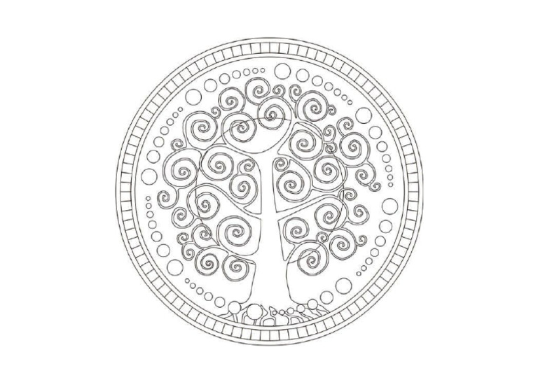 Mandala 5 Árbol de la vida | PDF