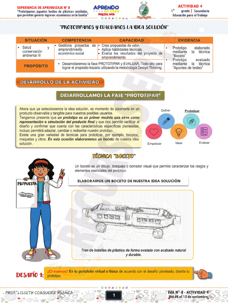 EPT 1° Grado - 09 Noviembre | PDF